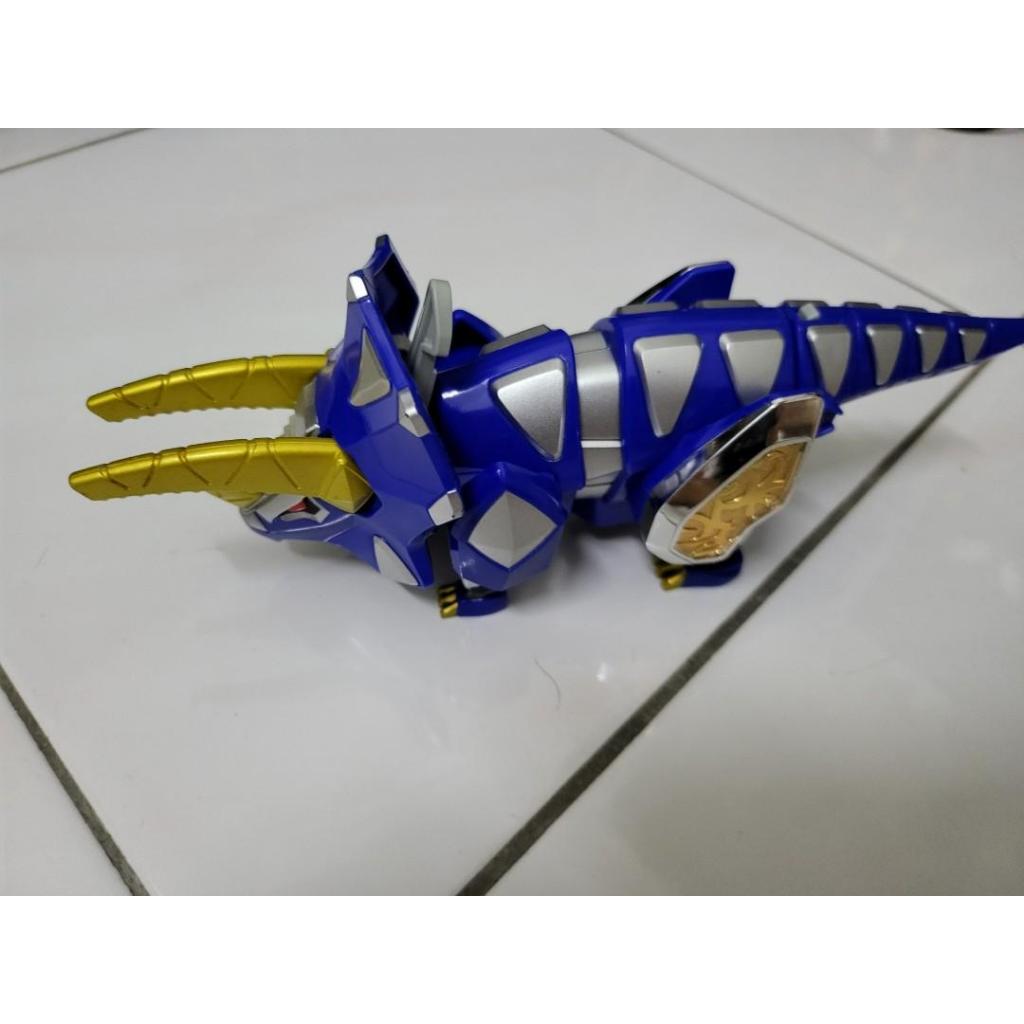 Dx Power Rangers Dino Thunder Bakuryu Sentai Abaranger Blue Zord ...
