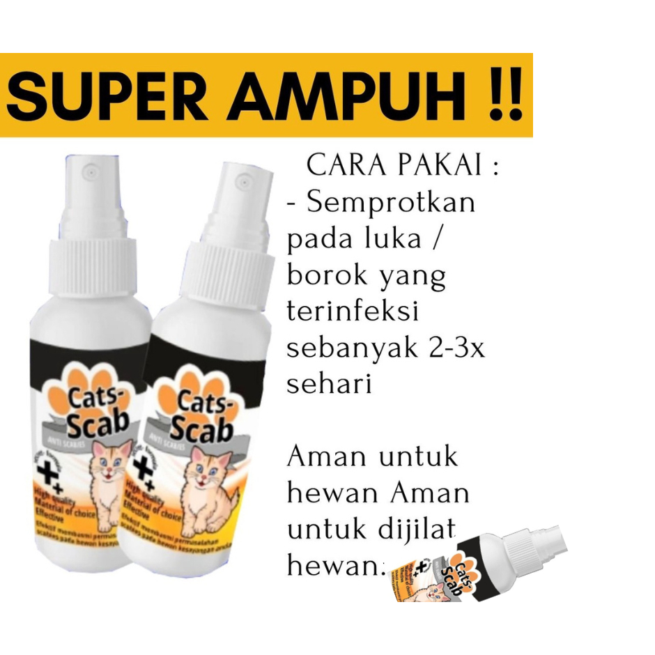 Cat Fungus Medicine SCABIES Demodex Impetigo Fungus Fleas Parasite ...