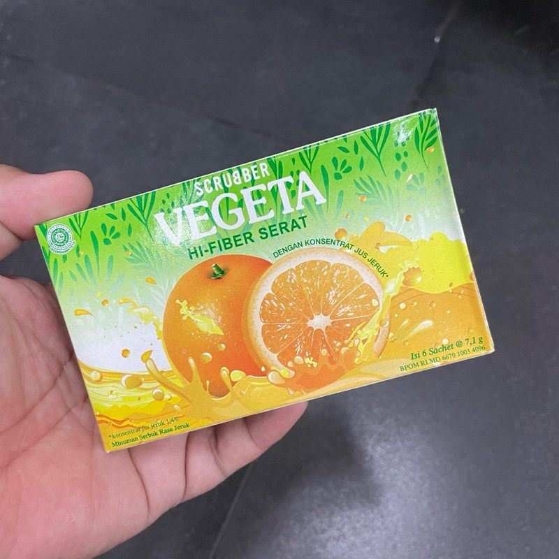 Vegeta Scrubber to Fulfill Fiber Needs (6 Sachets) | Shopee Malaysia