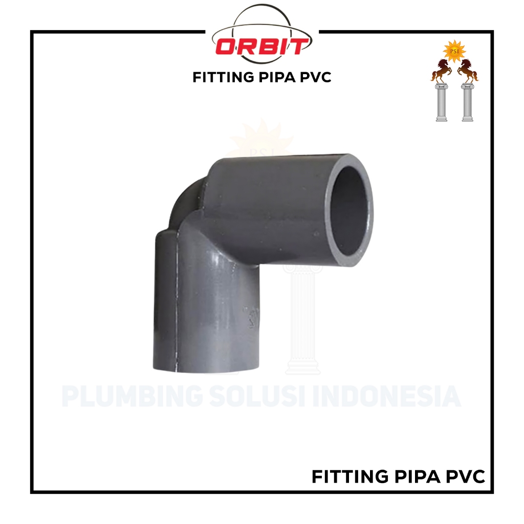 Orbit Elbow / Knee PVC AW PVC Pipe Fittings AW 1/2 - 1 Inch / 20 - 32 ...