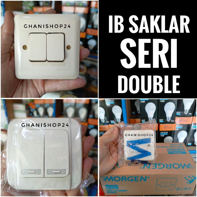 Ib Switch SERIES IB Switch DOUBLE Switch Broco ORI SERIES switch IB NEW ORIGINAL SERIES INBOOW ...