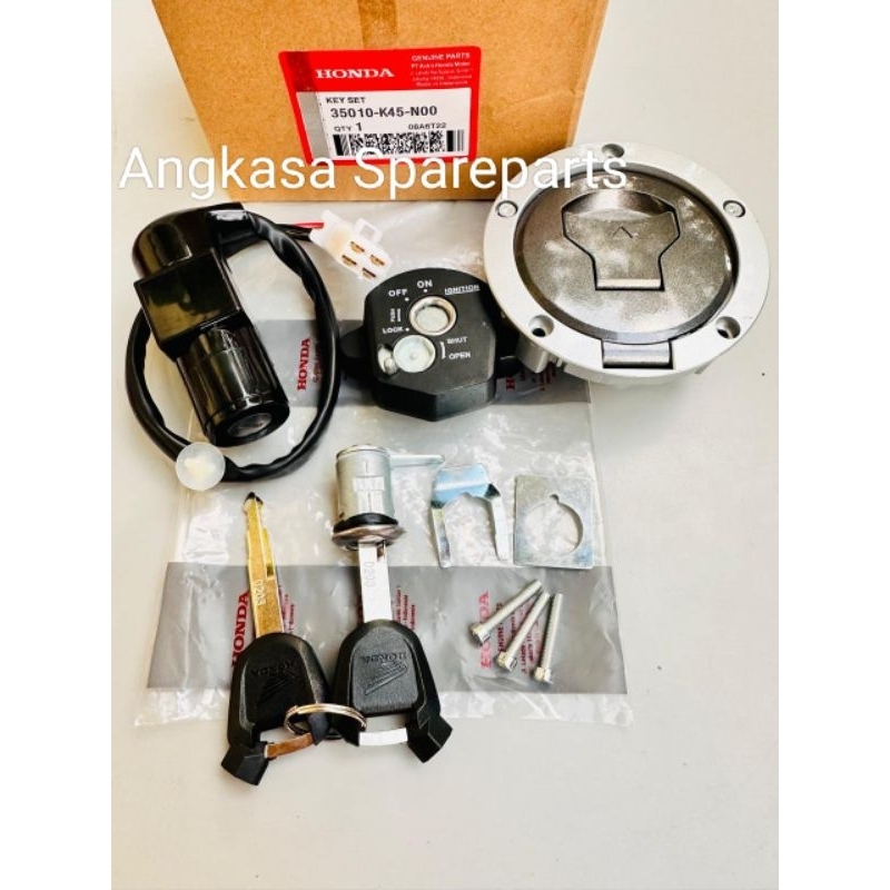 Ignition Key Set Assy CBR 150R NEW K45 Socket 4 Wires | Shopee Malaysia