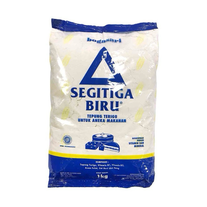 Bogasari Blue Triangle Wheat Flour (1kg) | Shopee Malaysia