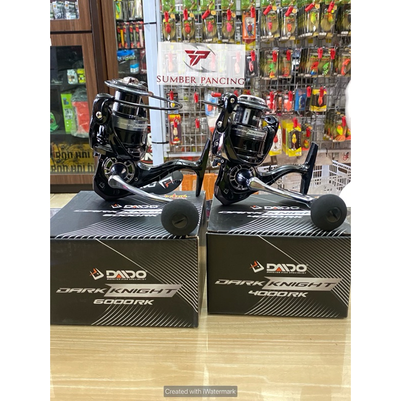 Daido Dark Knight 4000 6000 power HANDLE free drag knob | Shopee Malaysia