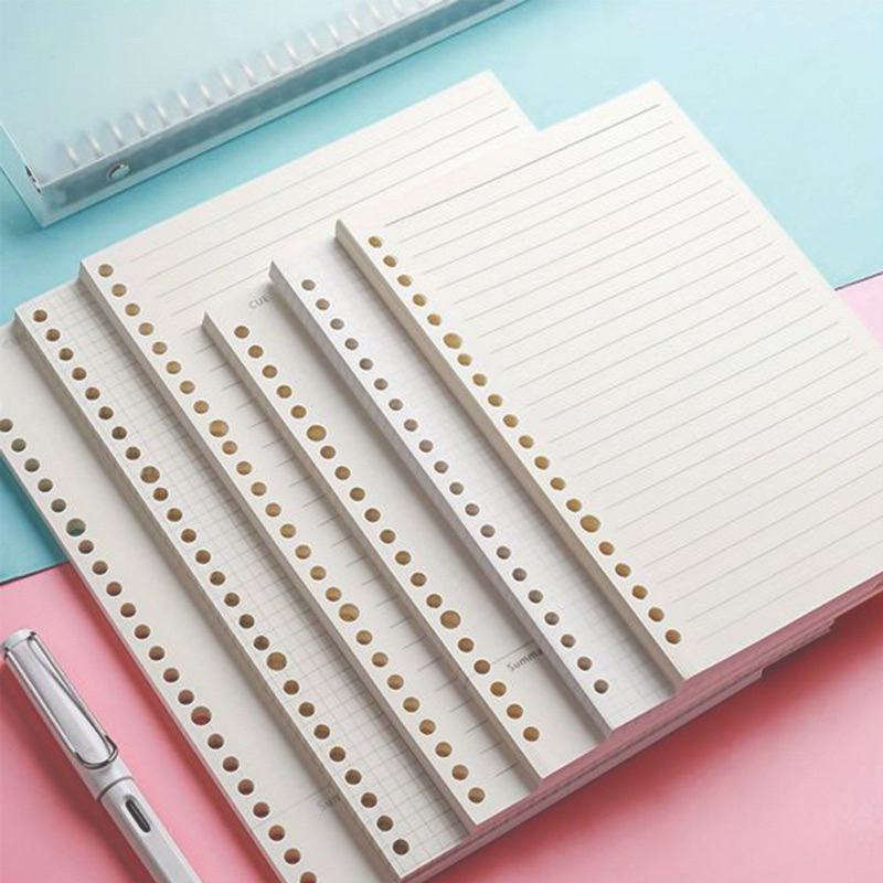 Loose Leaf A5, B5 A4 Binder File Paper, 20Holes A5,26 Holes B5, 72 gsm ...