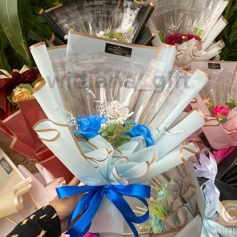 Empty money bouquet 10-20 pieces / empty bouquet (free cardboard ...