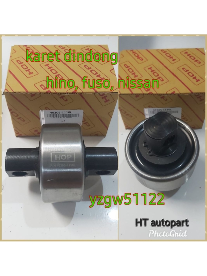 RUBBER DINDONG RUBBER BUSHING TORQUE ROD TRUCK HINO FUSO NISSAN ISUZU ...