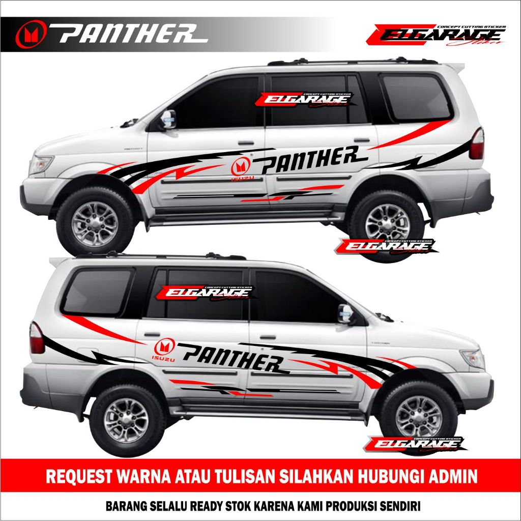 Panther car stickers, side body stickers for isuzu panther cars, the ...