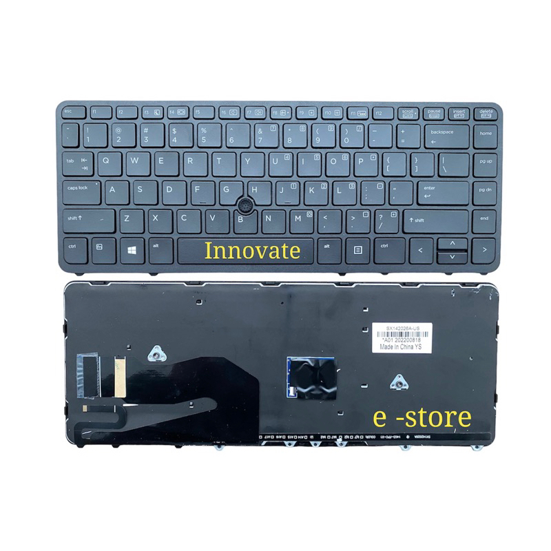 HP Elitebook 840 G1 Mouse Backlight Keyboard | Shopee Malaysia