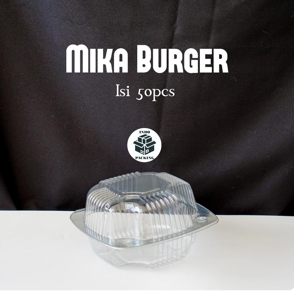 (content 50) Oripack Mika Box Burger / Mika Dus Takoyaki Food Packaging ...