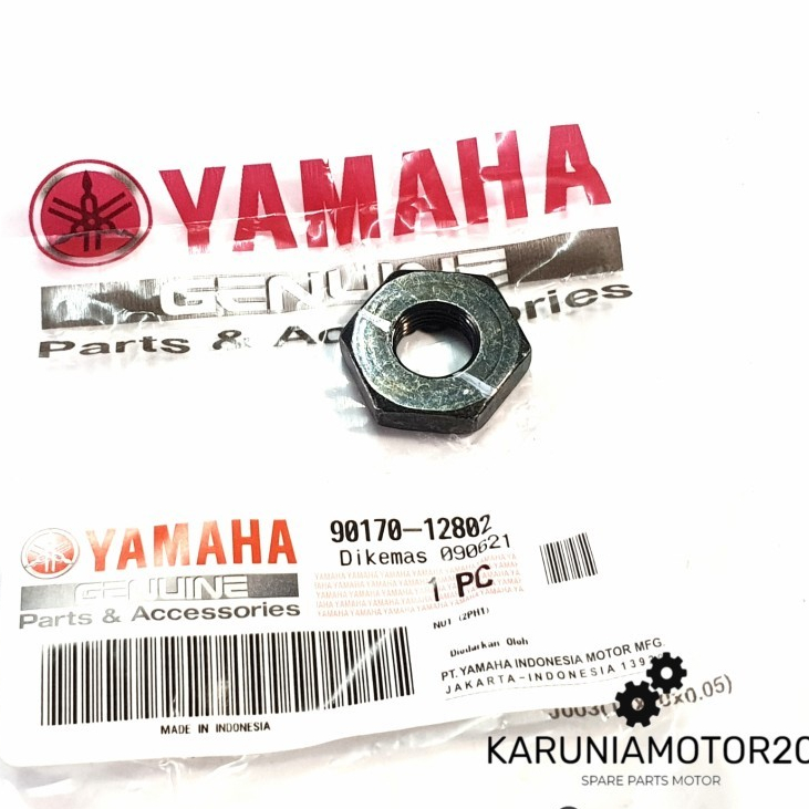 Pully Nut CVT Bowl Nmax/Aerox 155/Mio M3 Original YGP 90170-12802 ...