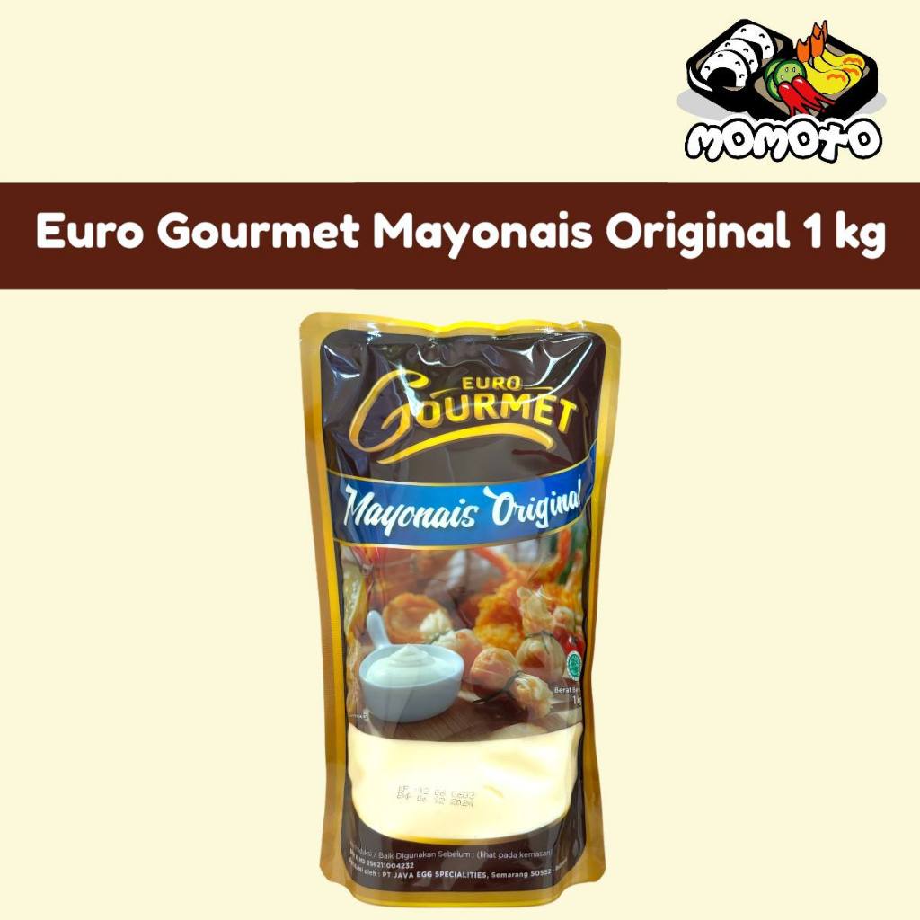 Euro Gourmet Mayonnaise Original Mayo 1 kg Blue Packaging | Shopee Malaysia