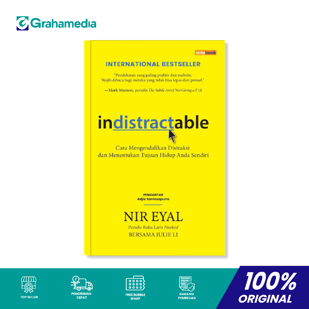 GRAHAMEDIA - Renebook - Indistractable The Art of Attraction-FREE Living - Nir Eyal and Julie Li ...