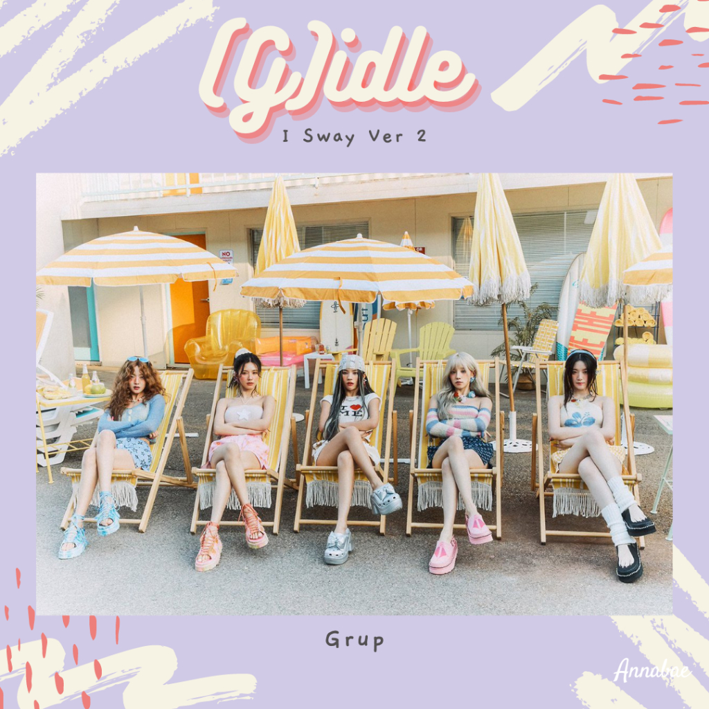 (G)idle Poster I Sway Ver 2 Wave | Shopee Malaysia