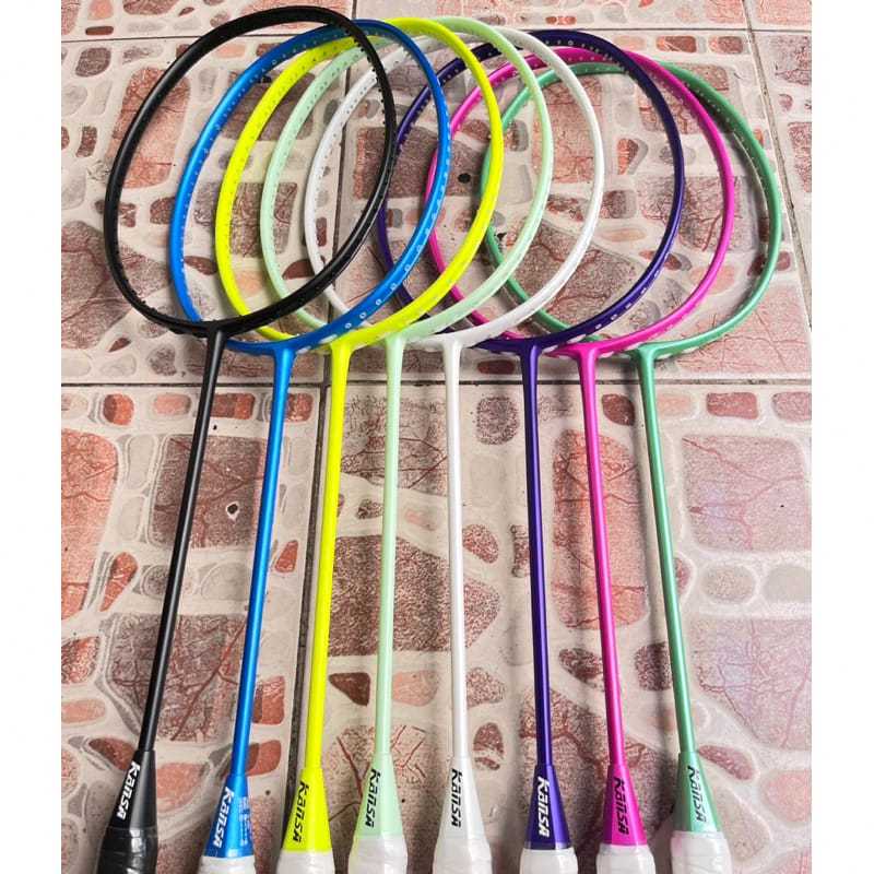 Plain ORIGINAL KANSA BADMINTON RACKET MANY NEW COLORS | Shopee Malaysia