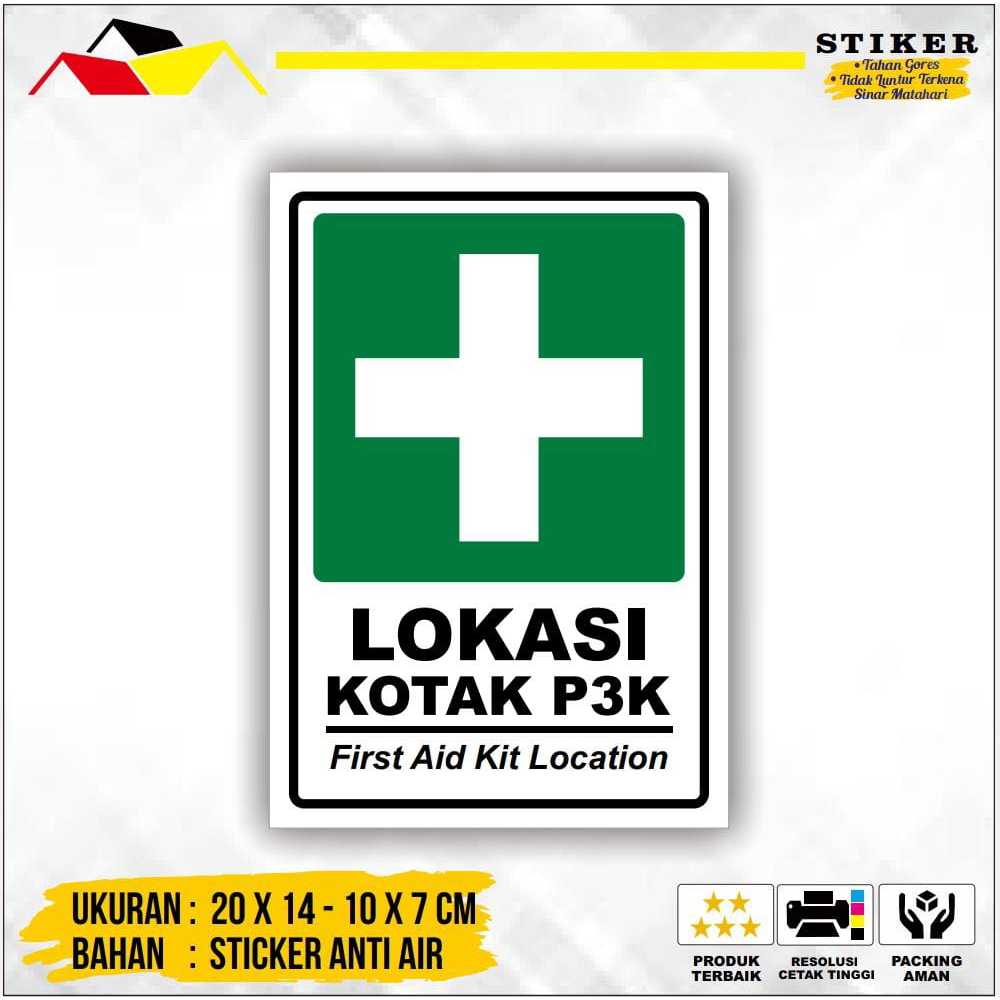 First Aid Box Location Sign Sticker | Shopee Malaysia