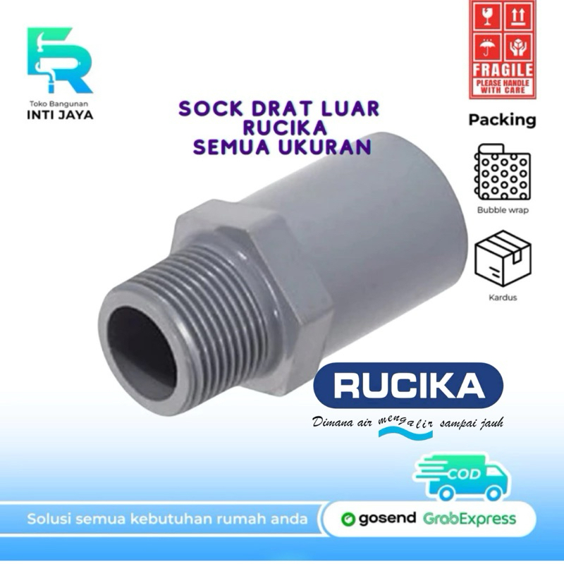 Outer Thread Socket / Valve Socket 1/2 Inch - 2 Inch Pipe Connection ...