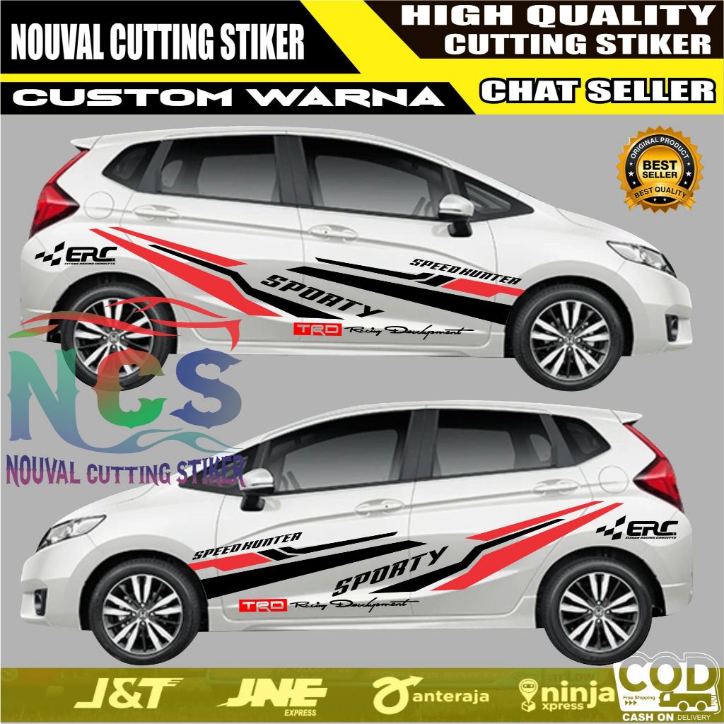New Jazz Car Sticker Striping Sticker Honda Jazz Car | Shopee Malaysia