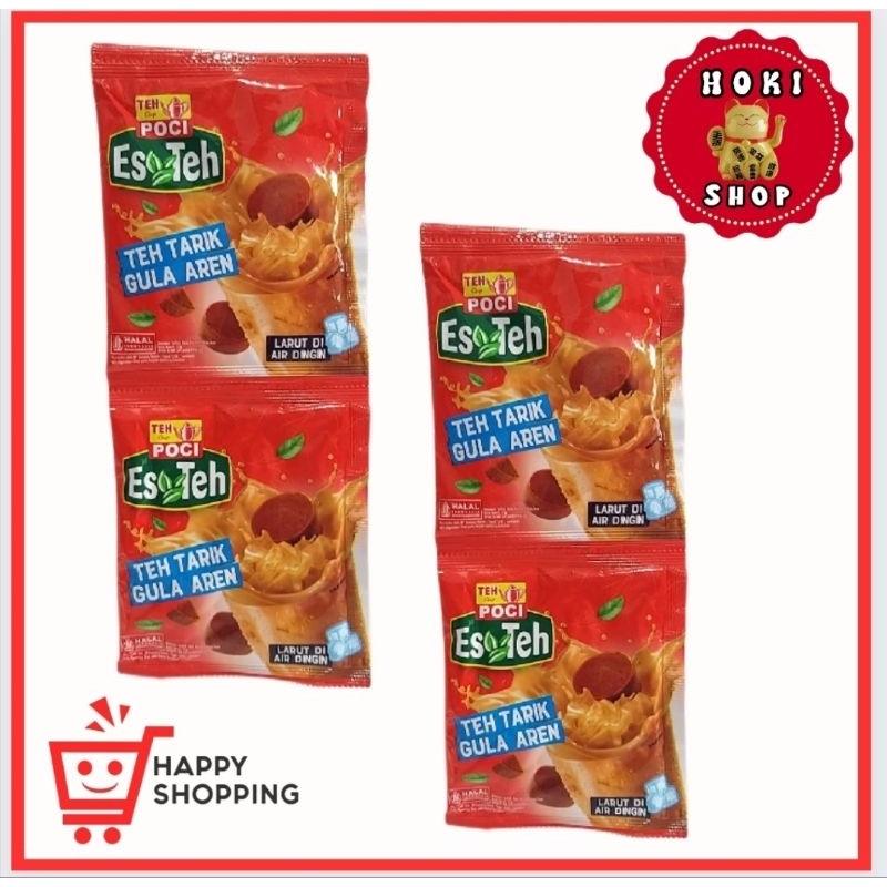 Teh Poci Teh Tarik Palm Sugar 1 pack 10 sachets / Iced Teh Tarik / Tea ...