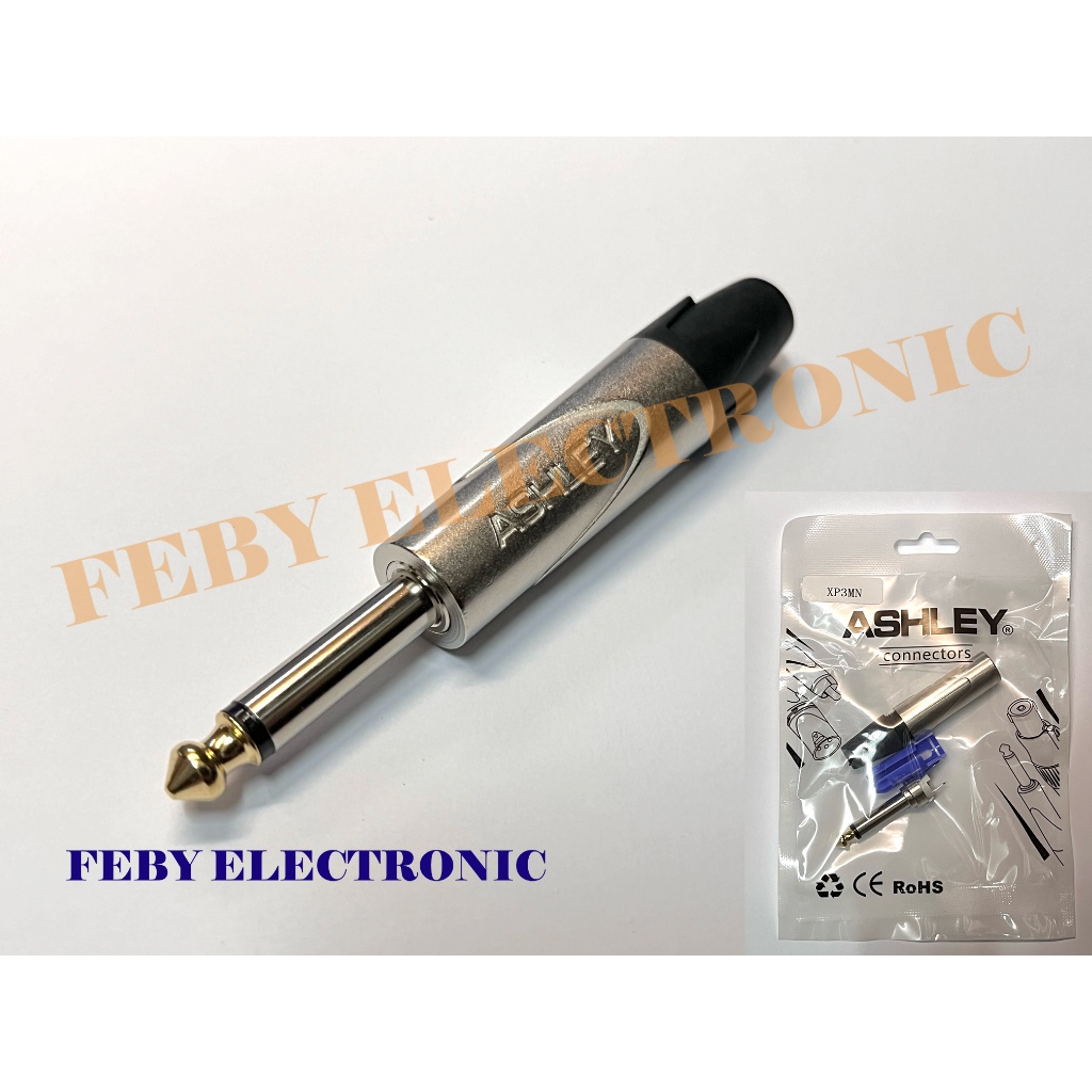 Jack AKAI MONO JACK JAC JAK MIC MICROPHONE ASHLEY ORIGINAL | Shopee ...