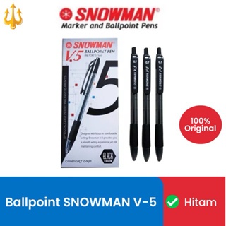 Snowman PEN V5 0.7MM (PER DOZEN CONTAINS 12 PCS) | Shopee Malaysia