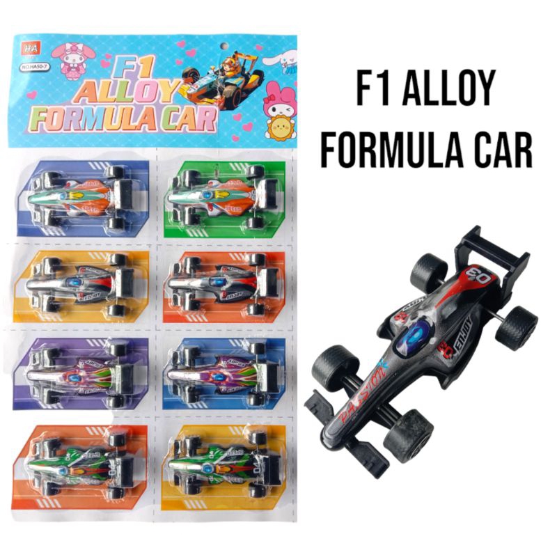 Children's Toy Diecast car F1 Alloy Formula car mini Fullback Unit ...