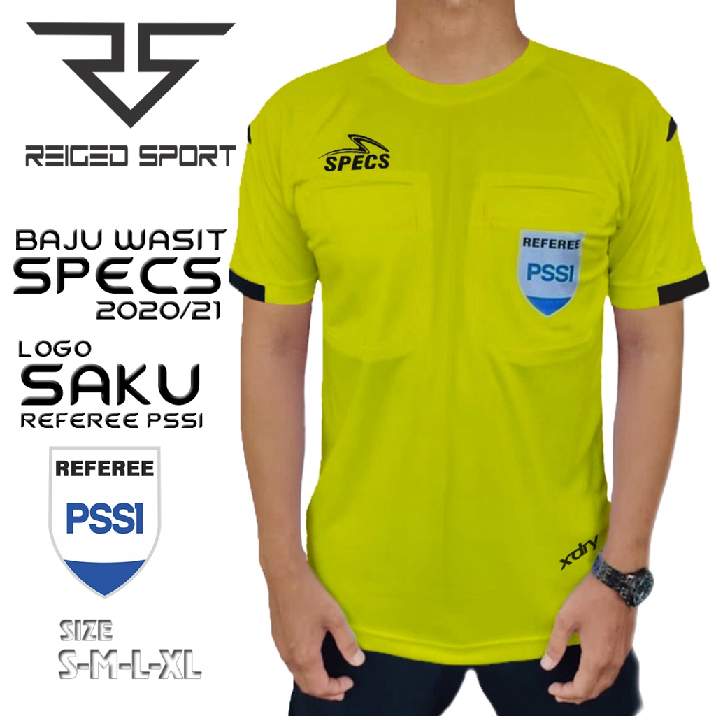 PSSI LOGO SPECS REFEREE CLOTHES in pocket | Shopee Malaysia