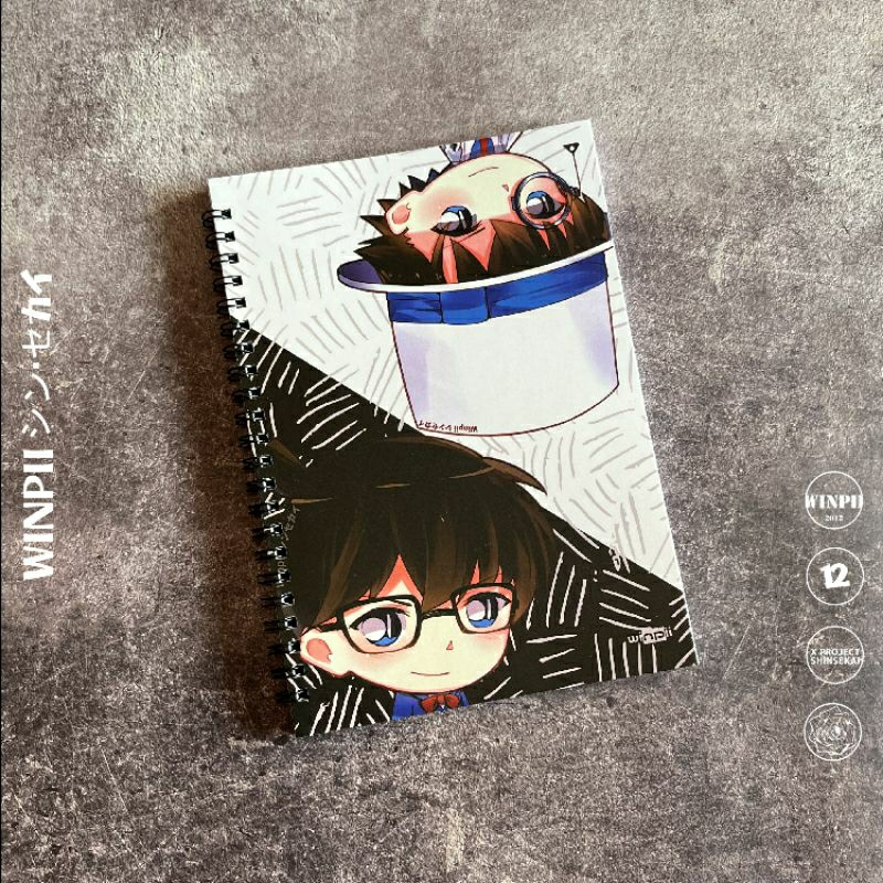 Conan x Kid Anime Detective Conan Notebook | Shopee Malaysia