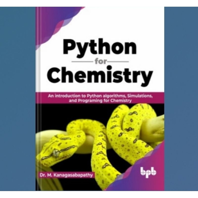 Python For Chemistry Book An Introduction To Python Algorithms Simulations And Programming