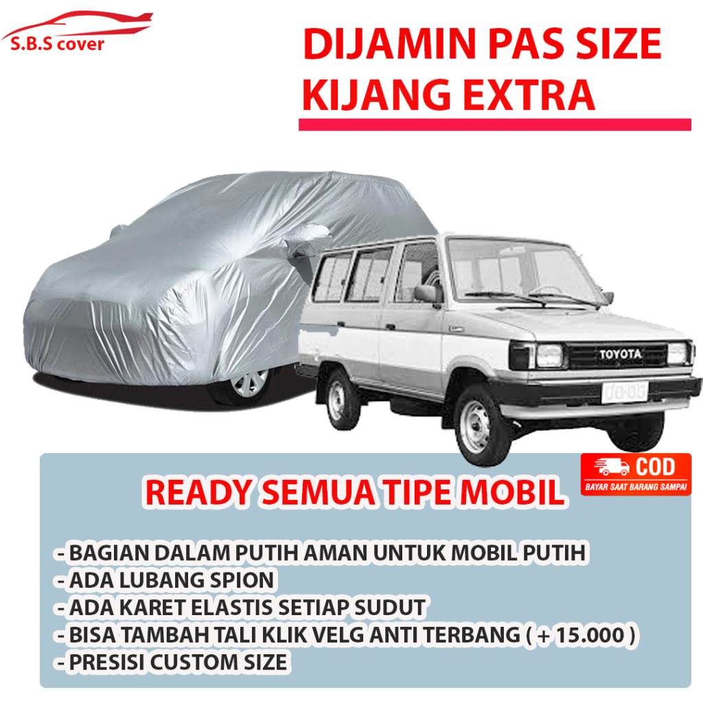 Kijang KRISTA Car Body Cover kijang Car Cover kijang extra Car kijang ...