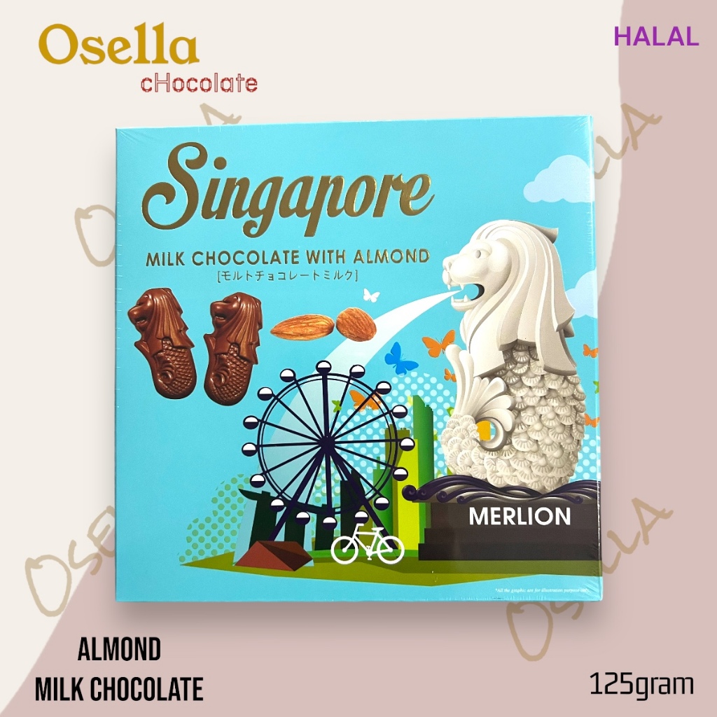 Merlion Singapore Chocolate / Osella Singapore Chocolate | Shopee Malaysia