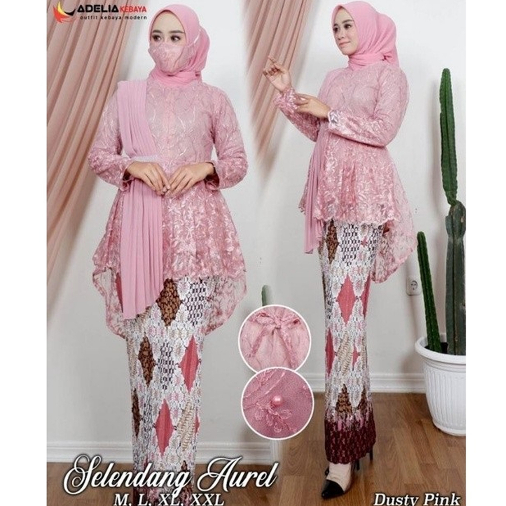 ATS AUREL SELENDANG KEBAYA - GRADUATION KEBAYA - PARTY KEBAYA - MODERN ...