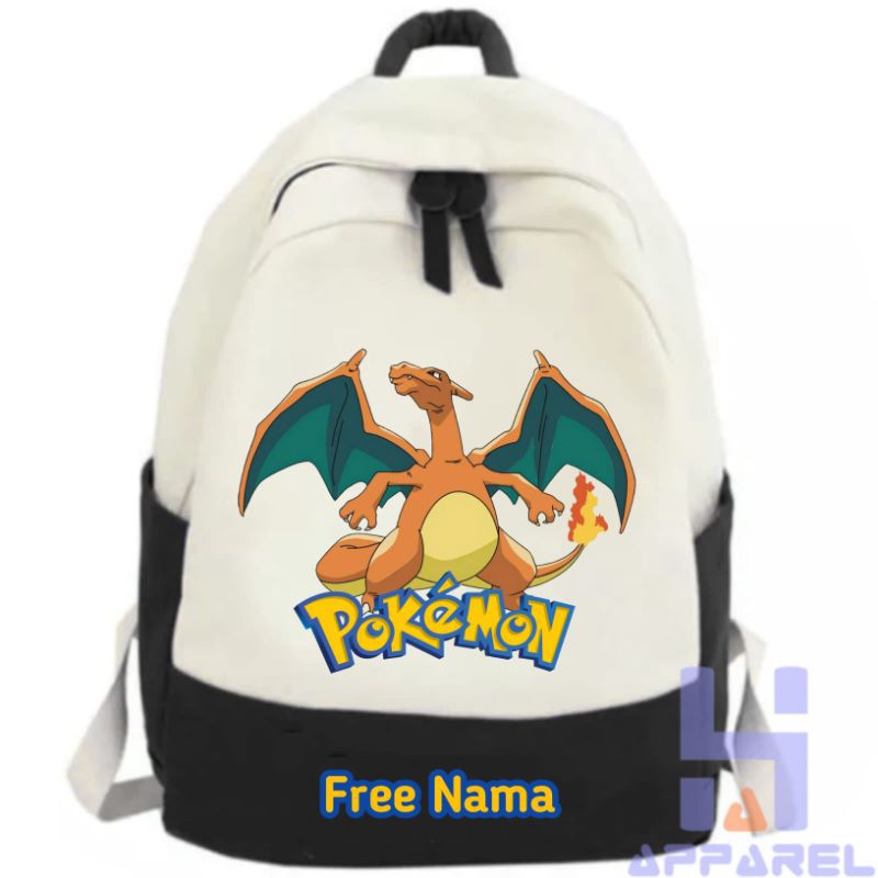 Charizard POKEMON Kids Backpack | Shopee Malaysia