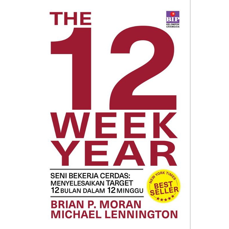 (July 6th) (Original, Seal) The 12 Week Year Book - Brian P Moran ...