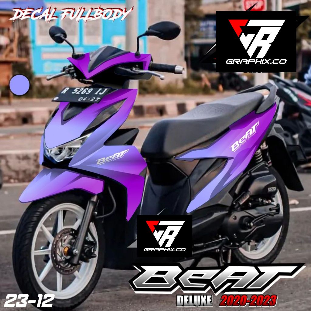 Terbaru Decal Sticker Beat DELUXE STREET 2020 2021 2022 2023 Full body ...