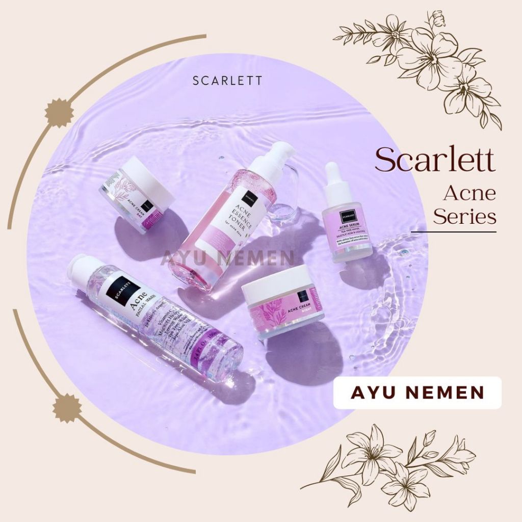 Scarlett Whitening Acne Series/Scarlett Acne Series | Shopee Malaysia