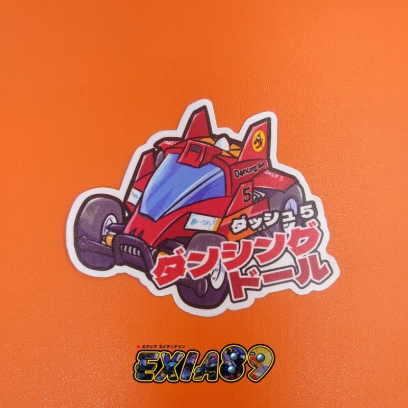 Dash Yonkuro Mini 4WD Dash 5 Dancing Doll Super Deform Sticker | Shopee ...