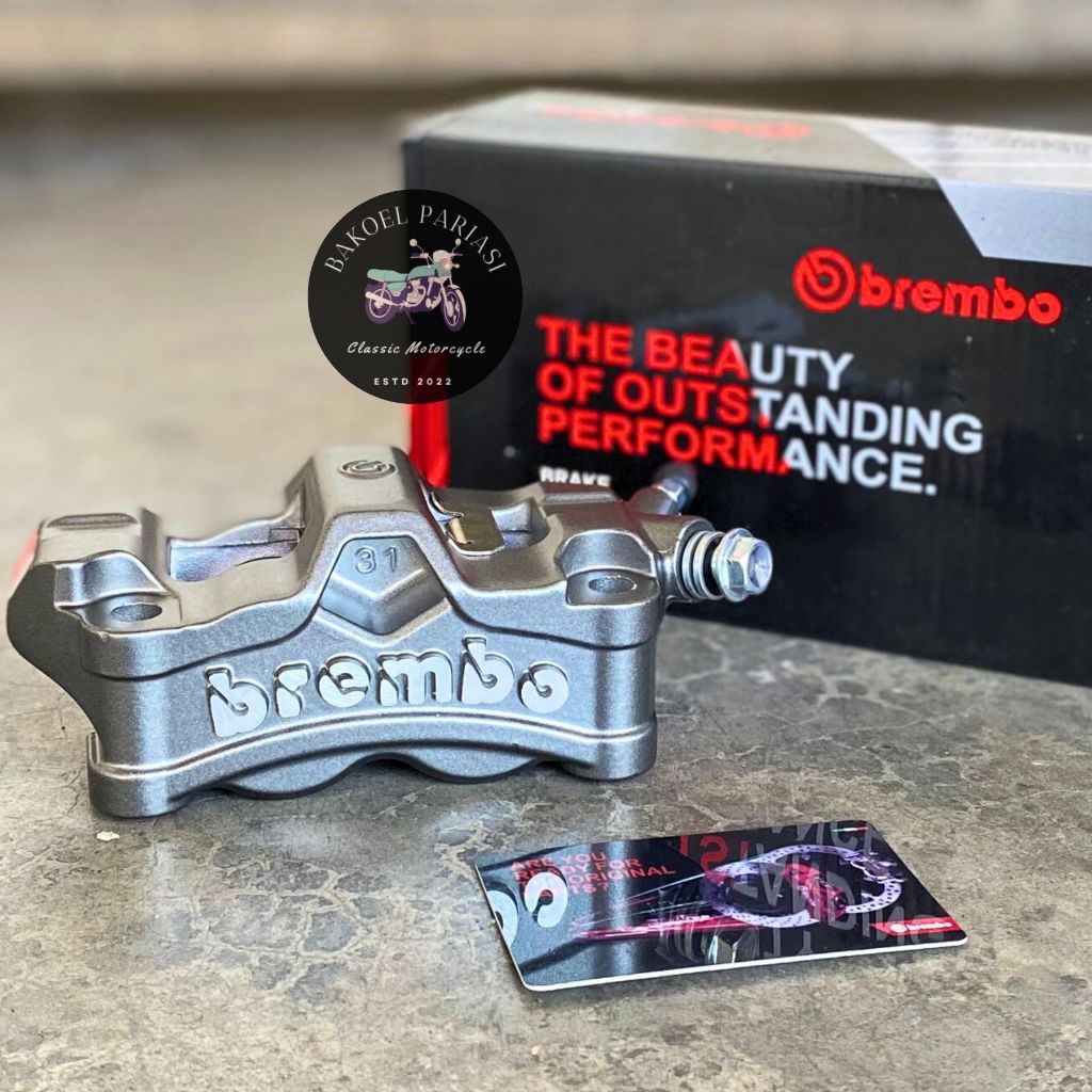 Caliper M7 NINJA CALIPER 4 PISTON PNP CB GL MP TIGER DISC IMPORT ...