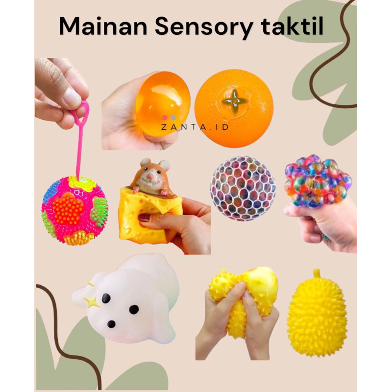Contents Of 6pcs Sensory Educational Toys Play Tactile Sensory Tactile ...