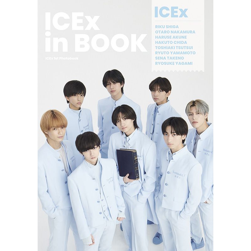 Icex 1st Photobook ICEx in BOOK EBIDAN COOLer JAPAN JPOP J-Pop | Shopee Malaysia