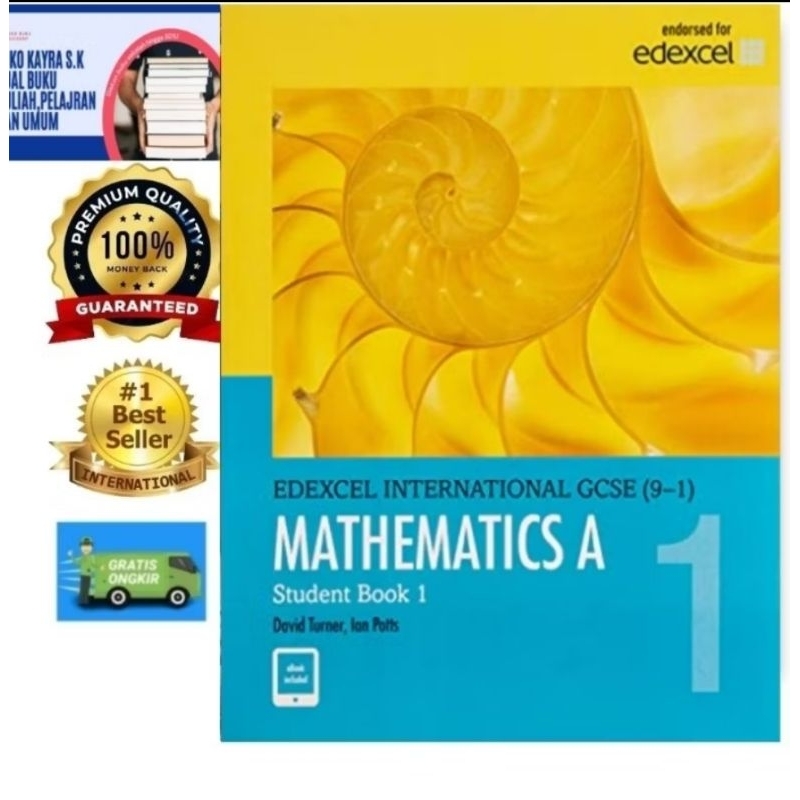 Mathematics book, full color A4 size book, HVS paper, high quality and ...