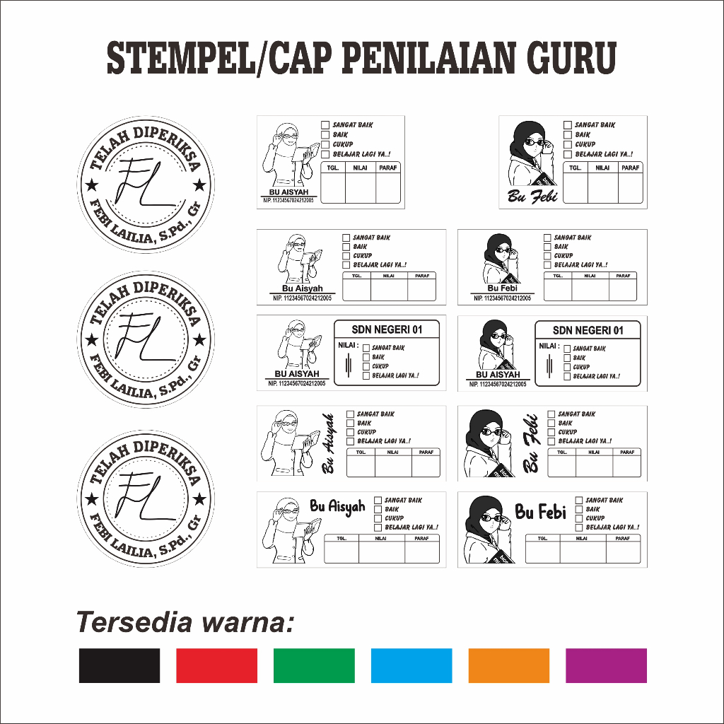 Teacher's Grade Stamp | Teacher Assessment Stamp | Flash Stamp | Shopee ...