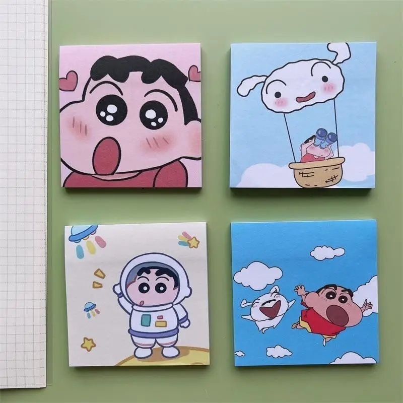 Sticky notes crayon character shinchan note memo shinchan | Shopee Malaysia