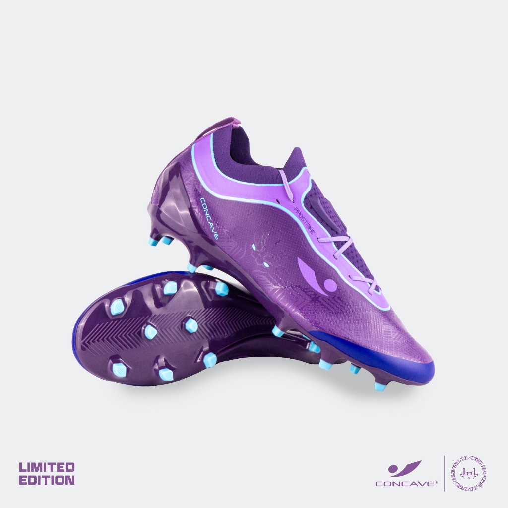 Concave x JLingz - Volt Prostrike FG - Black/Purple - Football Shoes ...