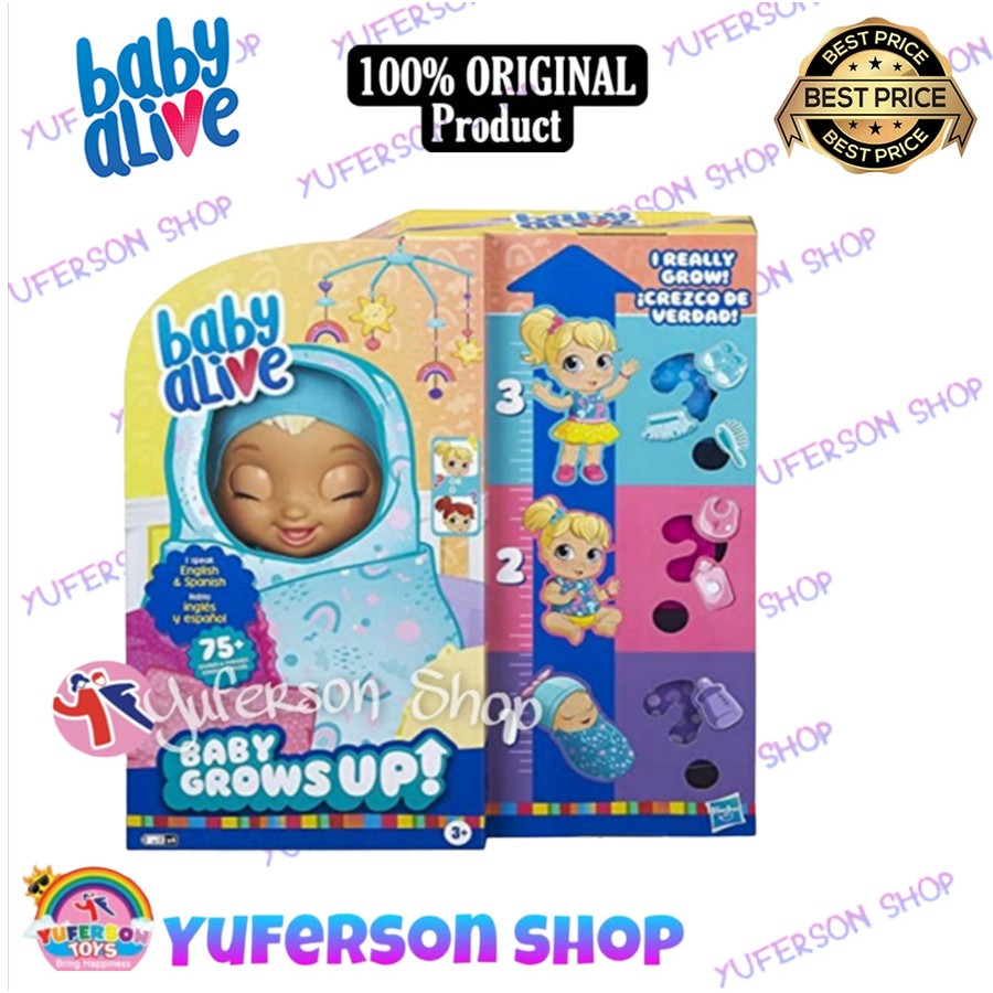 Baby Alive Grows Up Happy | Shopee Malaysia