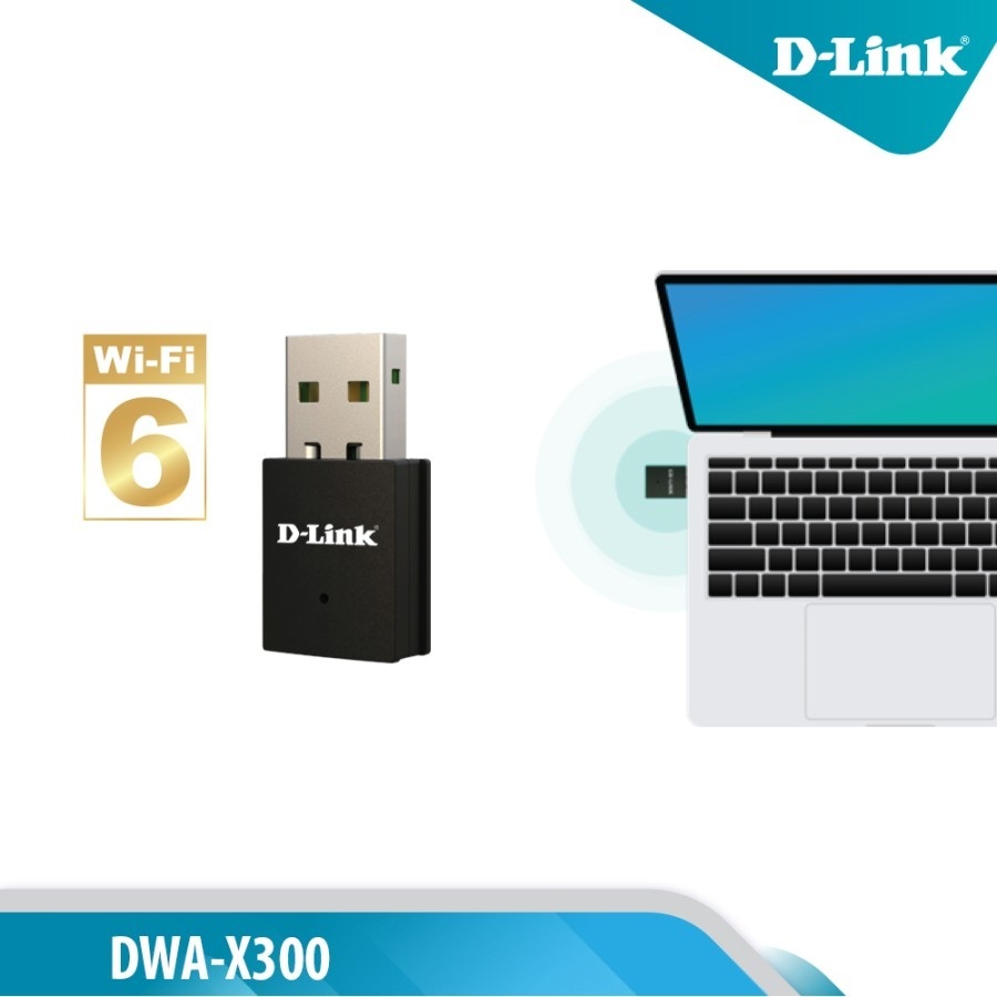 Dlink DWA-X300 AX300 WI-FI 6 MINI USB ADAPTER | Shopee Malaysia