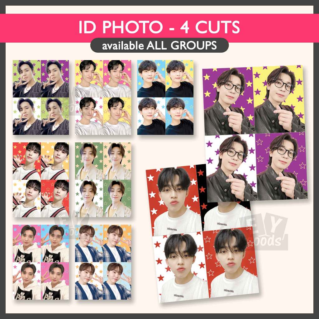 Id Photo 4cuts - Seventeen Nct Enhypen Bts Exo Txt Stray Kids Treasure ...