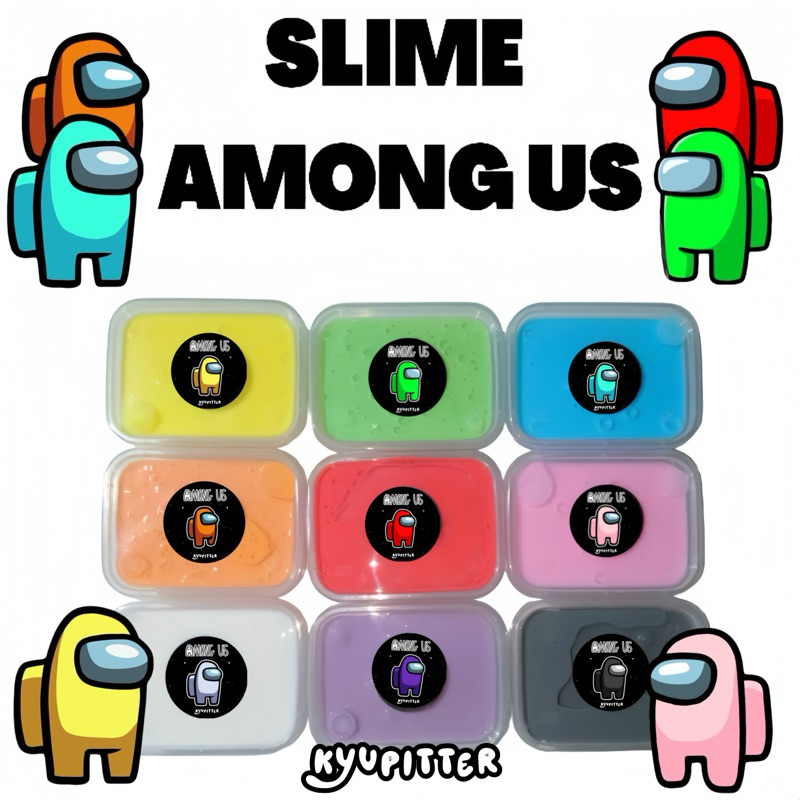 Among Us Edition Slime / colorful Among Us slime / slime | Shopee Malaysia