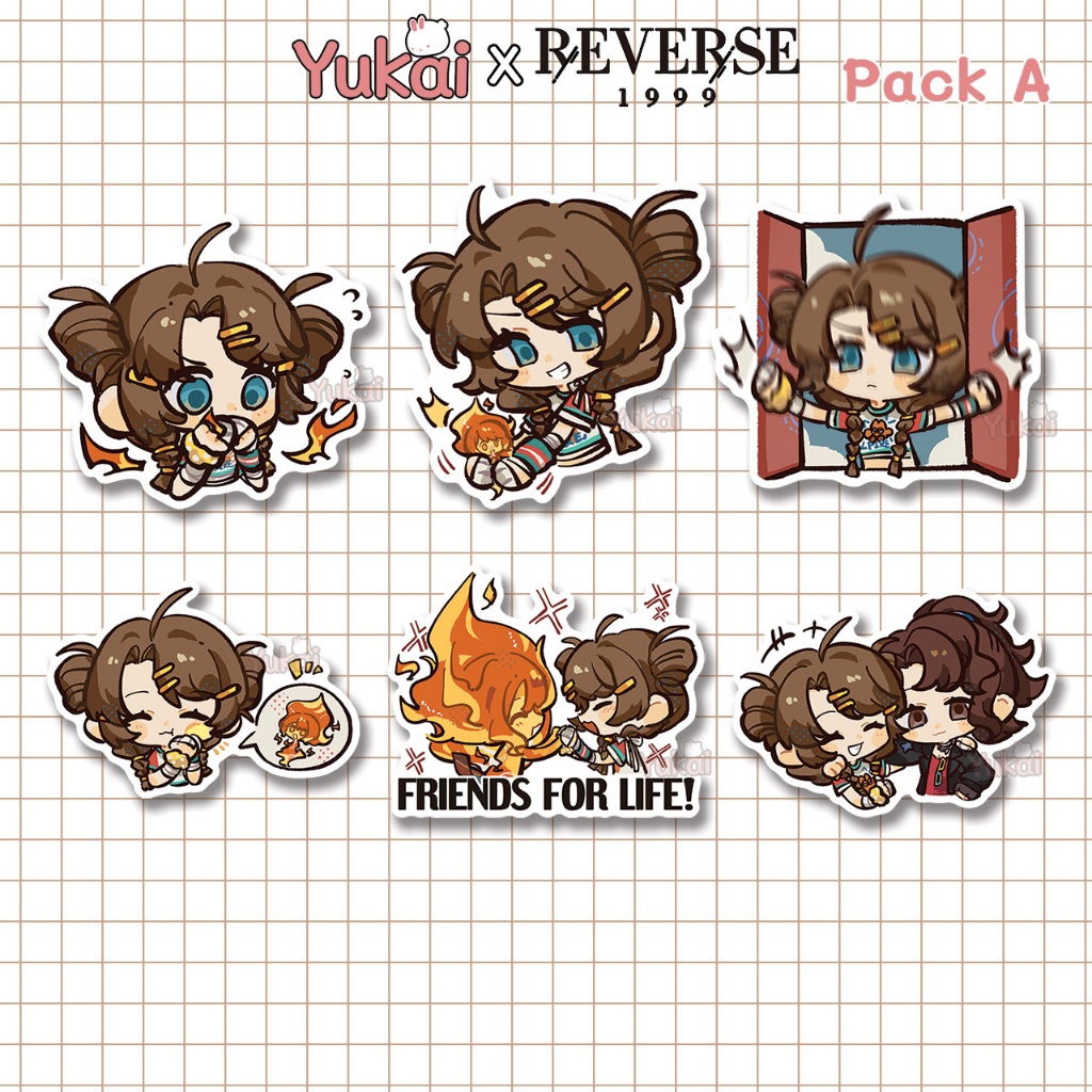 Premium 1999 Spathodea Reverse Pack Sticker, Waterproof Anime Sticker ...