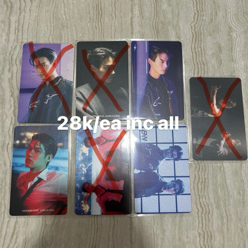 [Best Only]ready PHOTOCARD PC OFFICIAL SBS SIDE BY SIDE BRIGHTWIN BRIGHT WIN METAWIN SET GMMTV ...